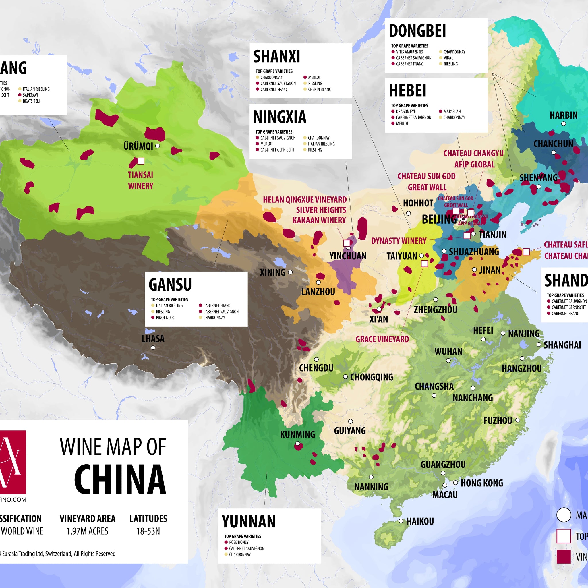 China’s Wine Regions: Terroir, Climate, and the Global Wine Map